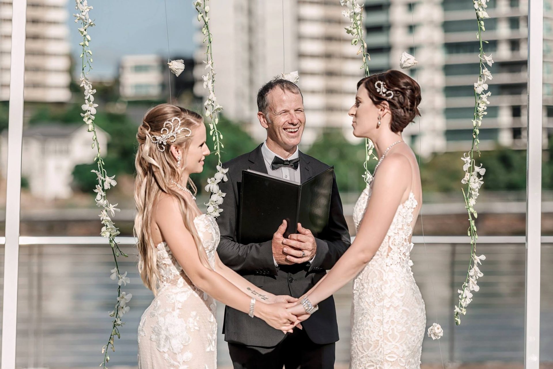 Same-Sex Weddings - Jamie + Cara Brisbane City Celebrants