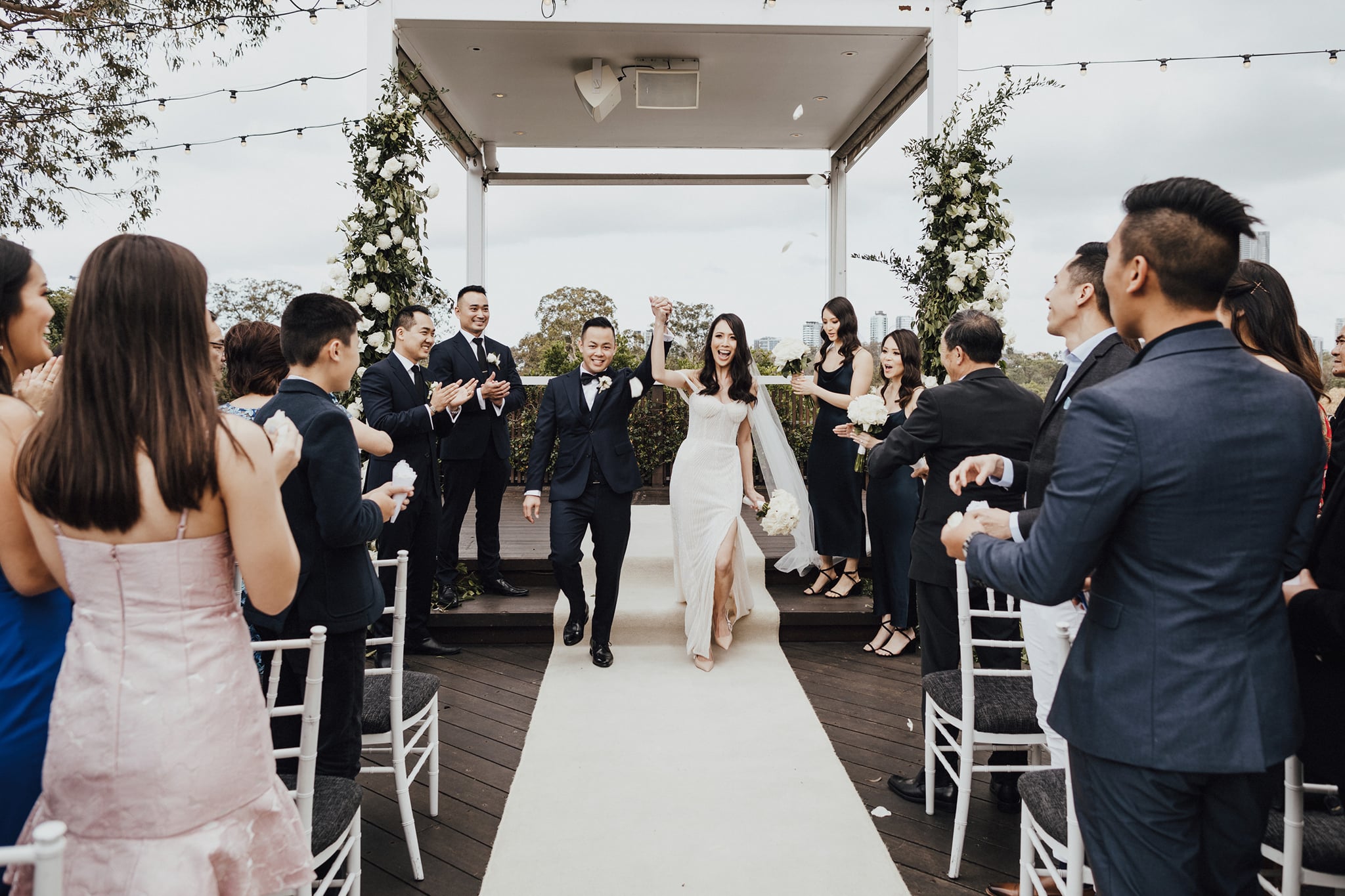 A luxurious Victoria Park wedding at The Marquee - Jamie + Cara ...