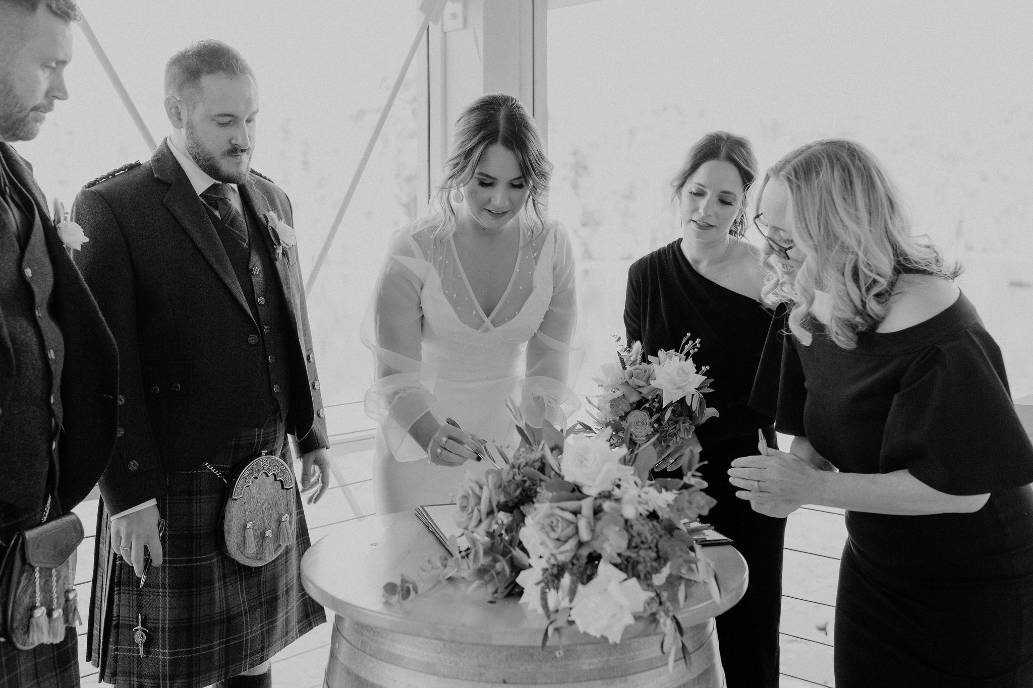 A winery wedding with Scottish traditions - Jamie + Cara Brisbane City ...