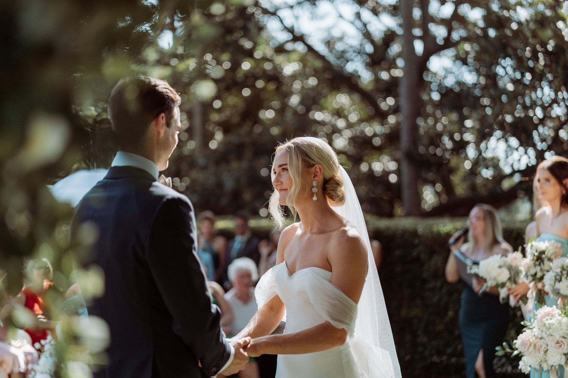 An elegant and lighthearted wedding ceremony - Jamie + Cara Brisbane ...